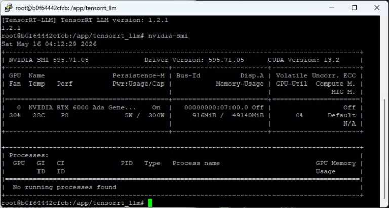 TensorRT-LLM on Ubuntu 24.04: Setup with Docker and Helper Scripts ...